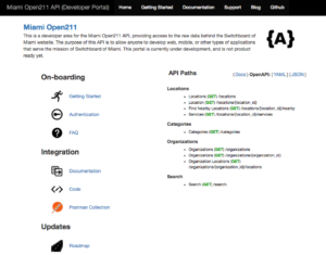 Miami Open211 Phase One: Our Report – Open Referral