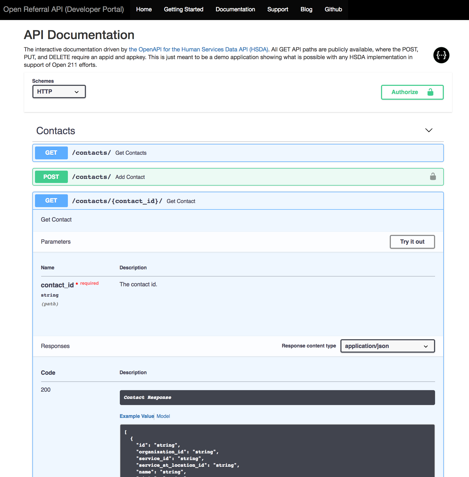 Version 1.1 of the Human Services Data API Specification – Open Referral
