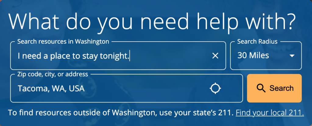 Resource Directory Search Engine To Go – with Connect 211 – Open Referral